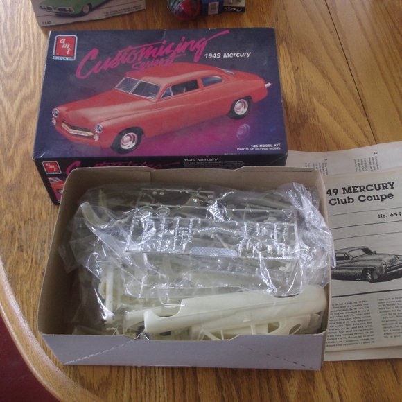 Amt | Toys | Amt Ertl Model Kit Customizing Series 949 Mercury Car ...
